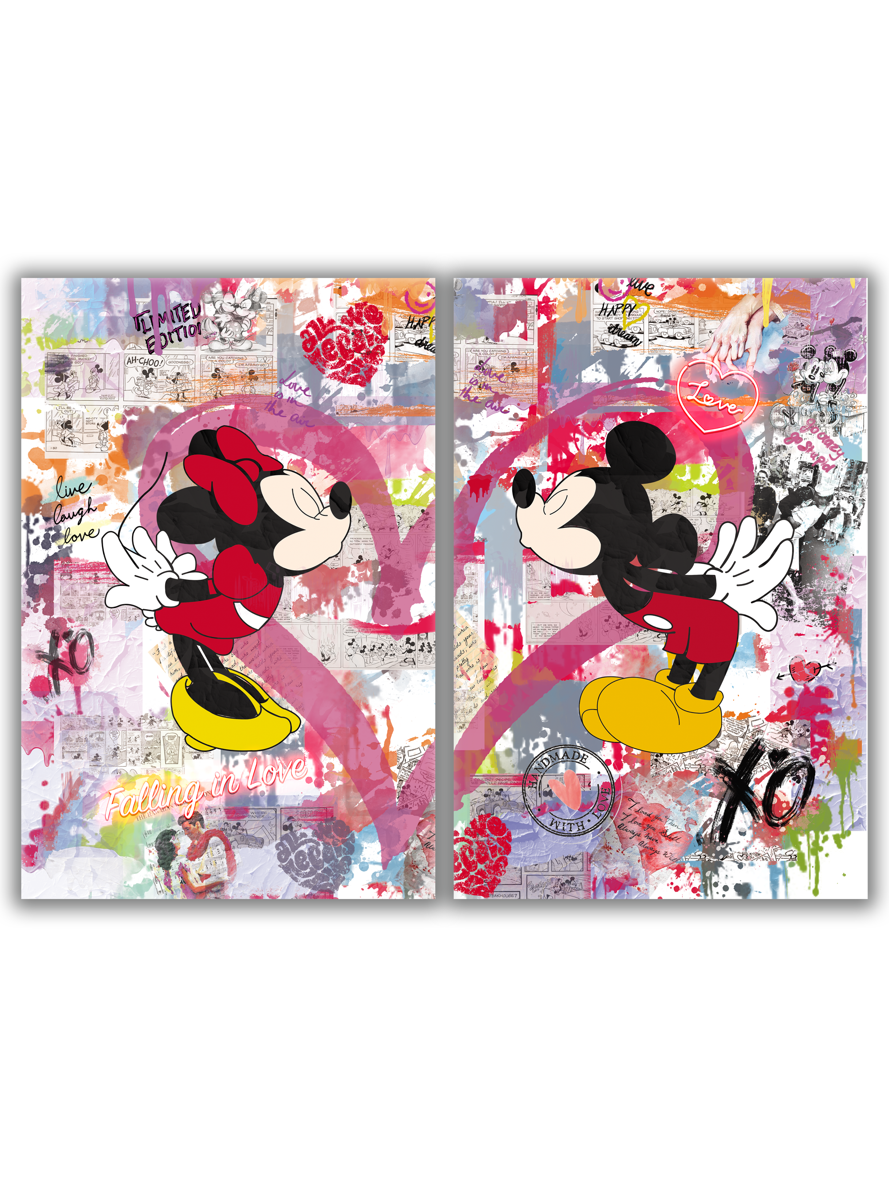 Love Split Canvas (Set of 2) – Urban Customz